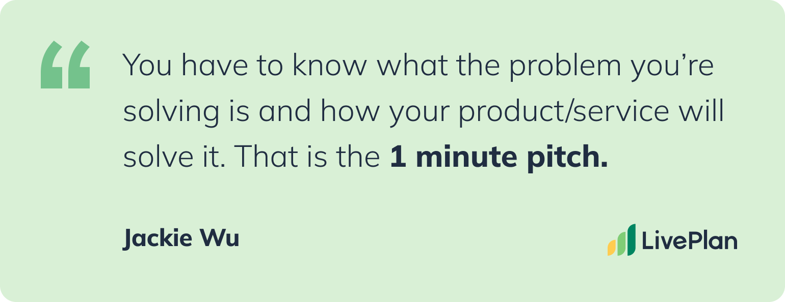 What to Say in Your 1, 5, 10, or 20-Minute Elevator Pitch | LivePlan
